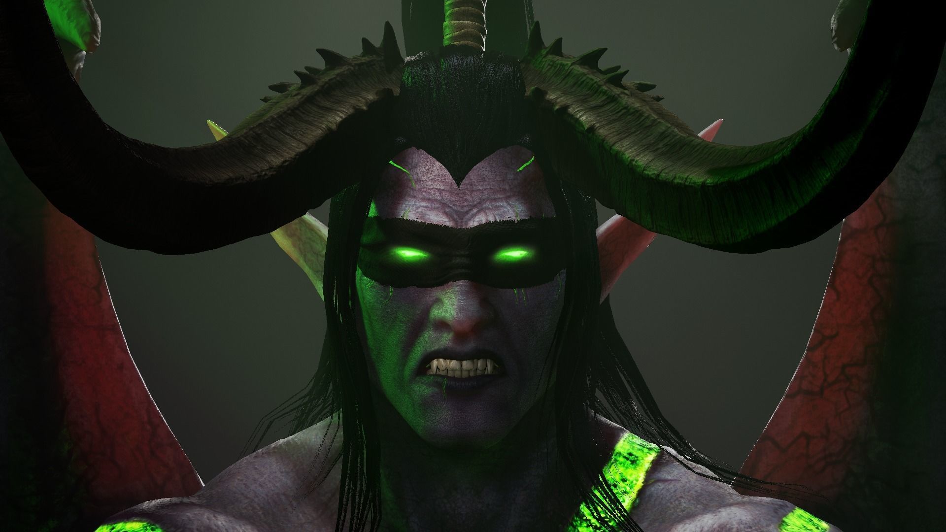 3D model Illidan stormrage realistic Triple A quality VR / AR / low ...