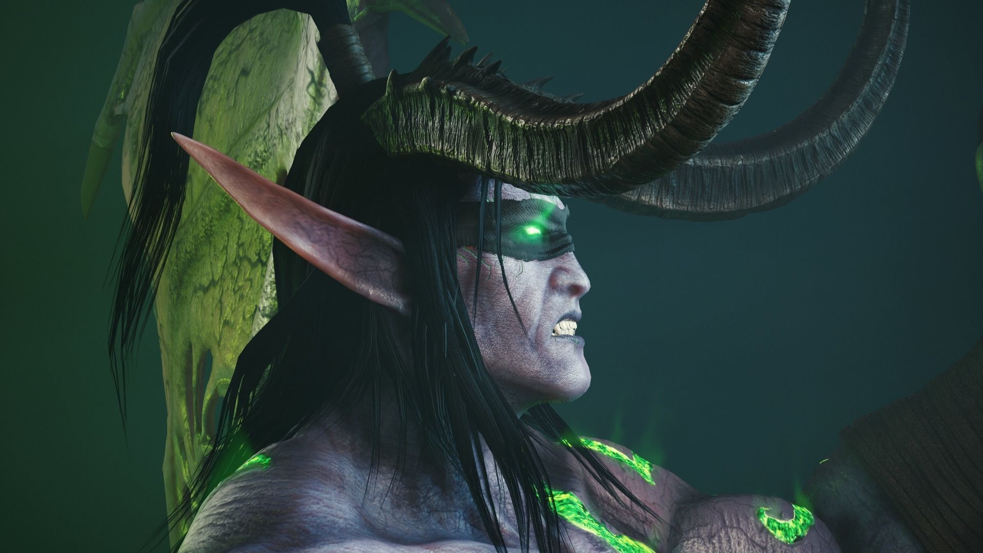 3D model Illidan stormrage realistic Triple A quality VR / AR / low ...