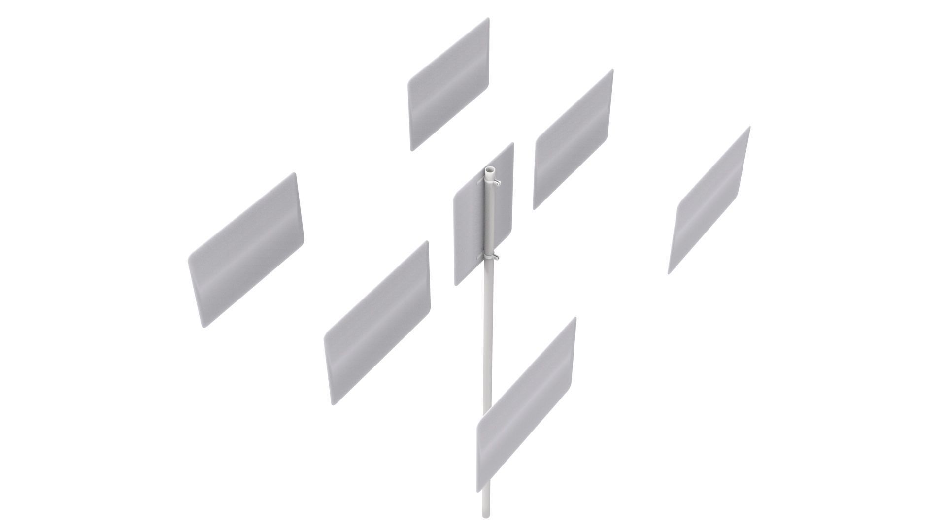 Road Sign - US - R12 Series Weight Limits 3D model | CGTrader