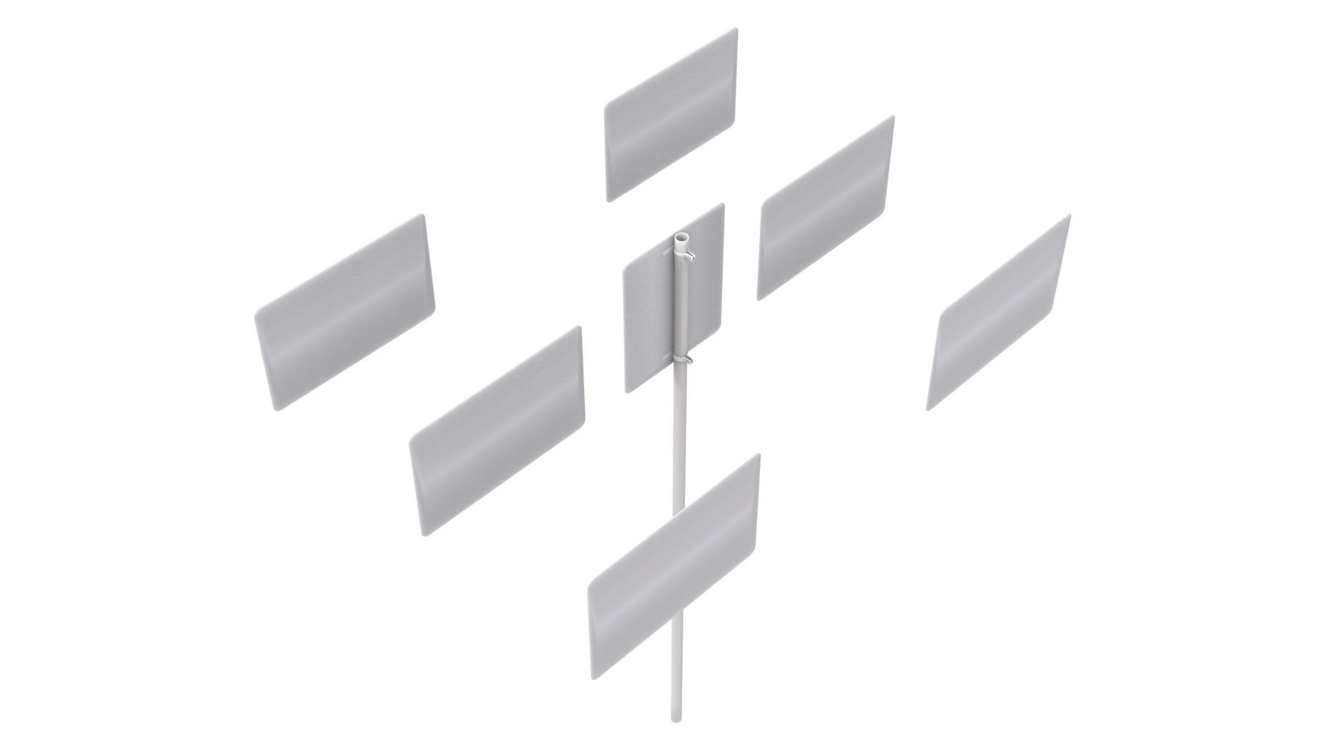 Road Sign - US - R12 Series Weight Limits 3D model | CGTrader