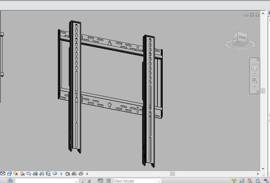 Display Wall and Ceiling Mount Revit Families 3D model | CGTrader