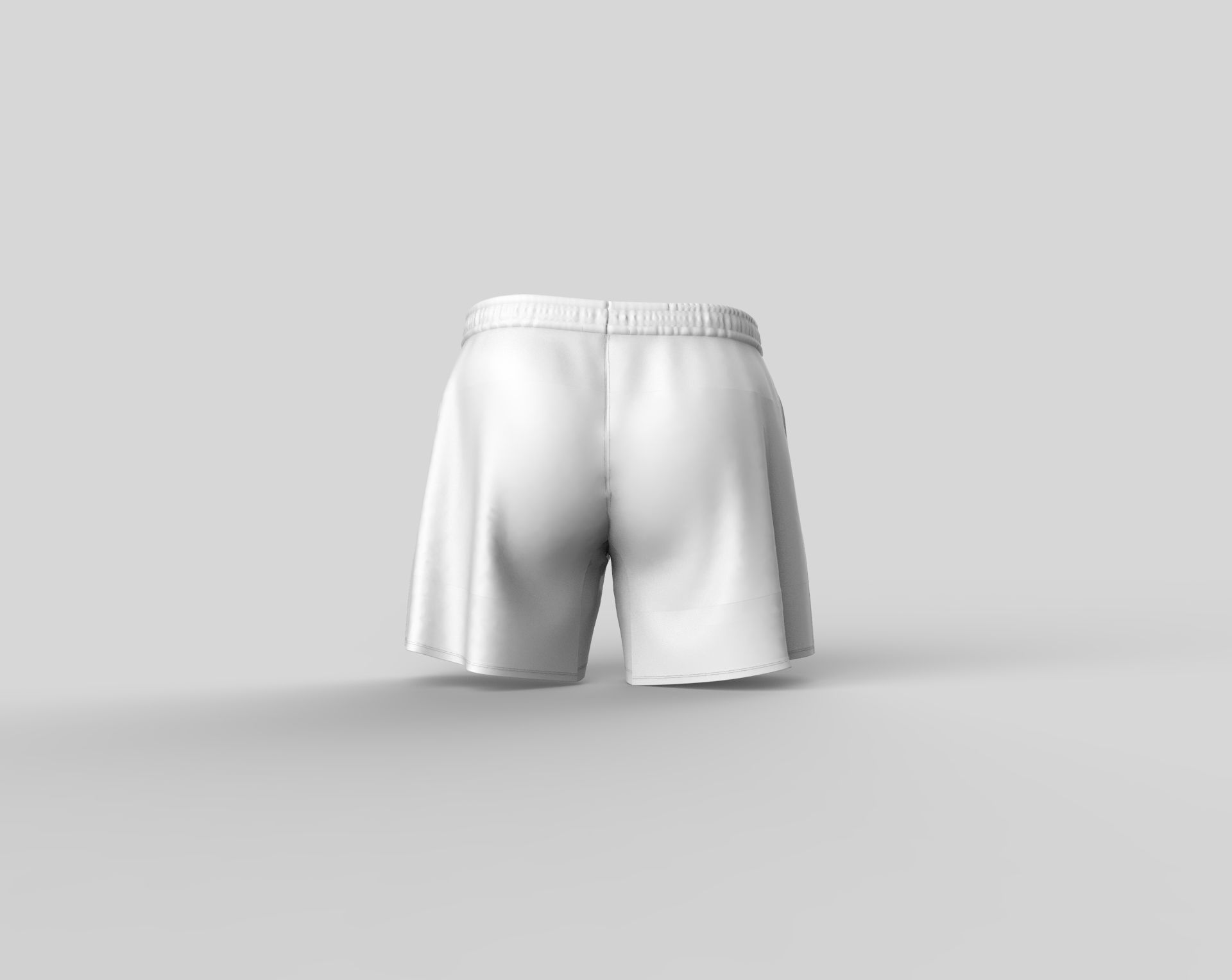Mens Sport Shorts 3D model | CGTrader