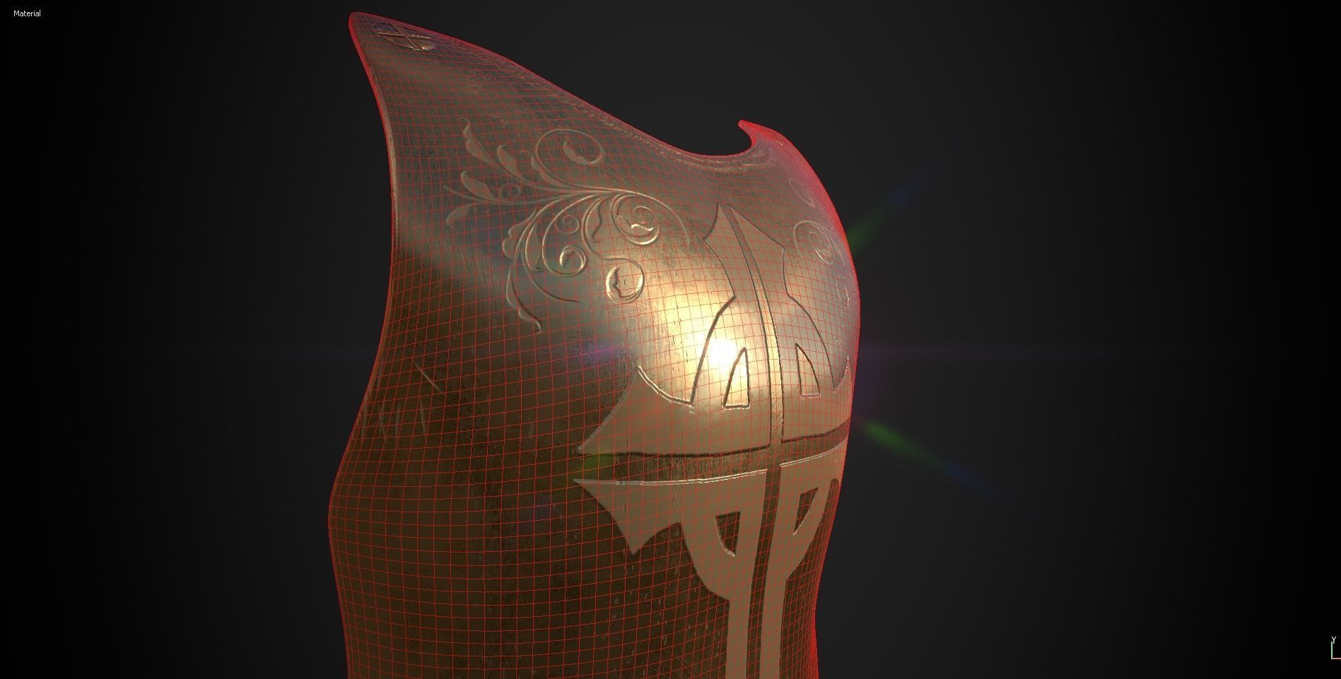 Armor Chest 3D model | CGTrader