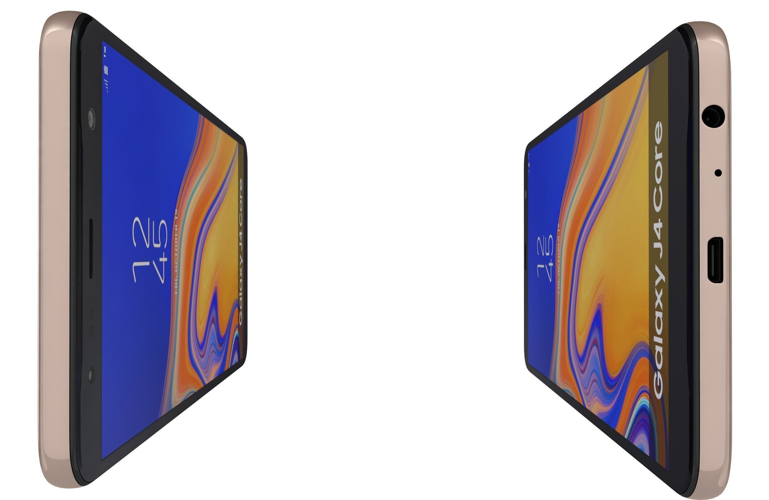 Samsung Galaxy J4 Core Gold 3D model | CGTrader