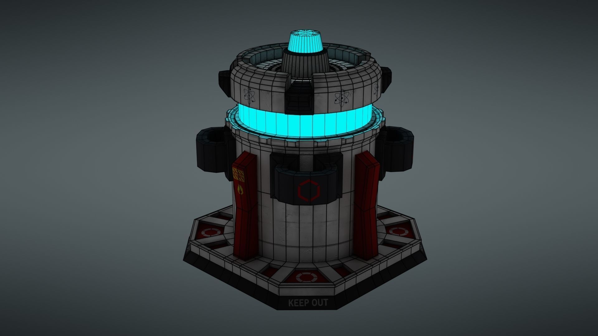 3D model Force field generator VR / AR / low-poly | CGTrader