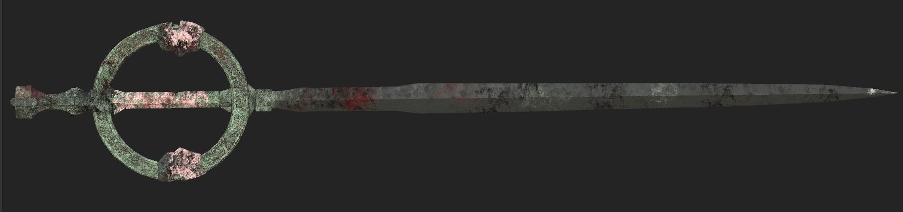 3D model Circular Sword VR / AR / low-poly | CGTrader