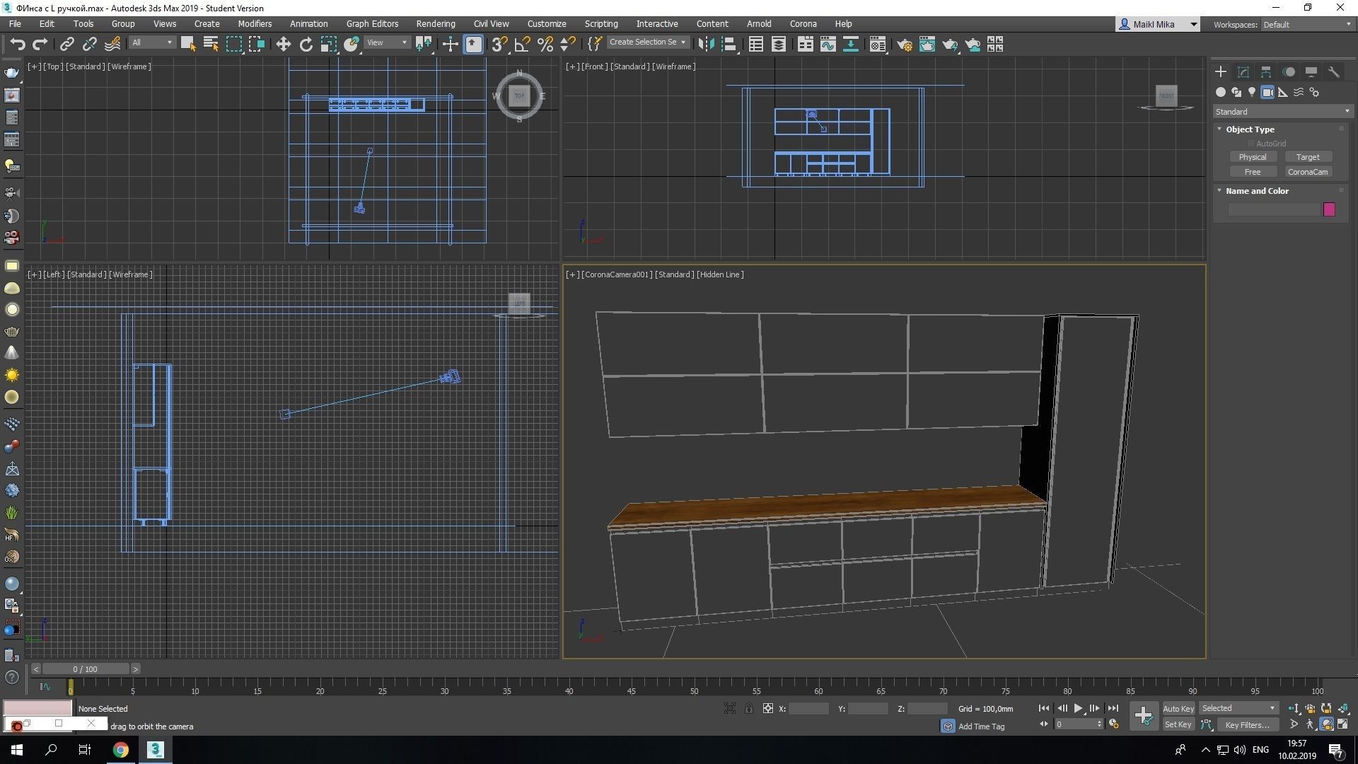 hi-tech Kitchen 3D model | CGTrader