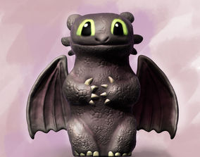 Toothless 3D Printing Models | CGTrader