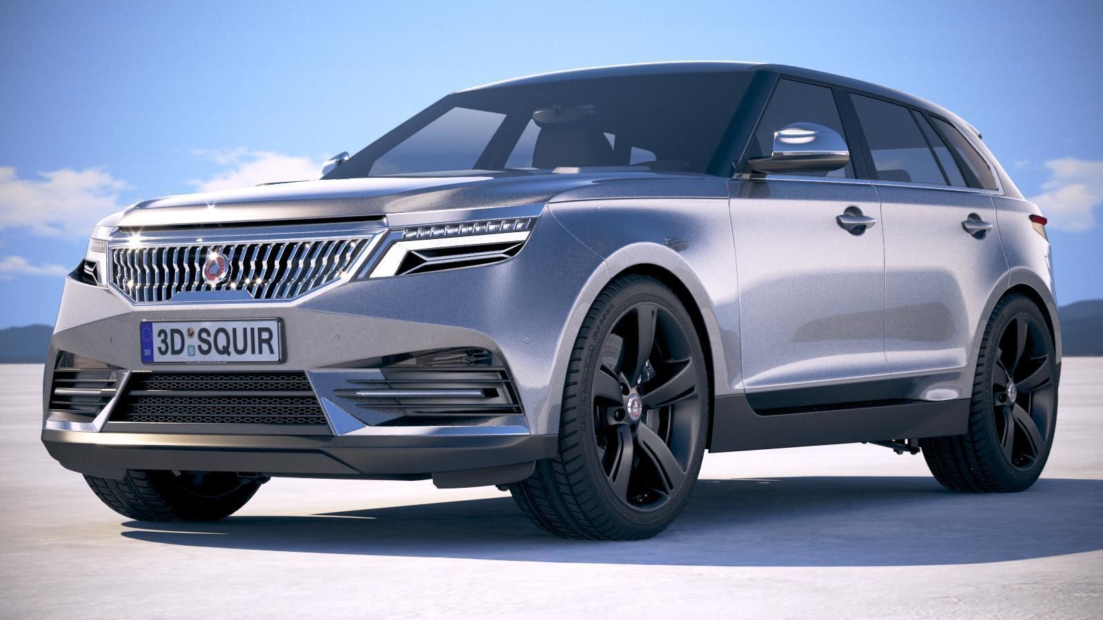 Generic Luxury SUV 2019 3D model | CGTrader