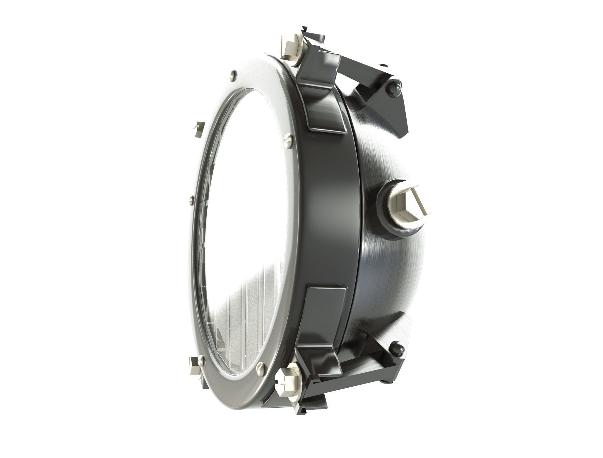 3d model tank headlight 3D model | CGTrader