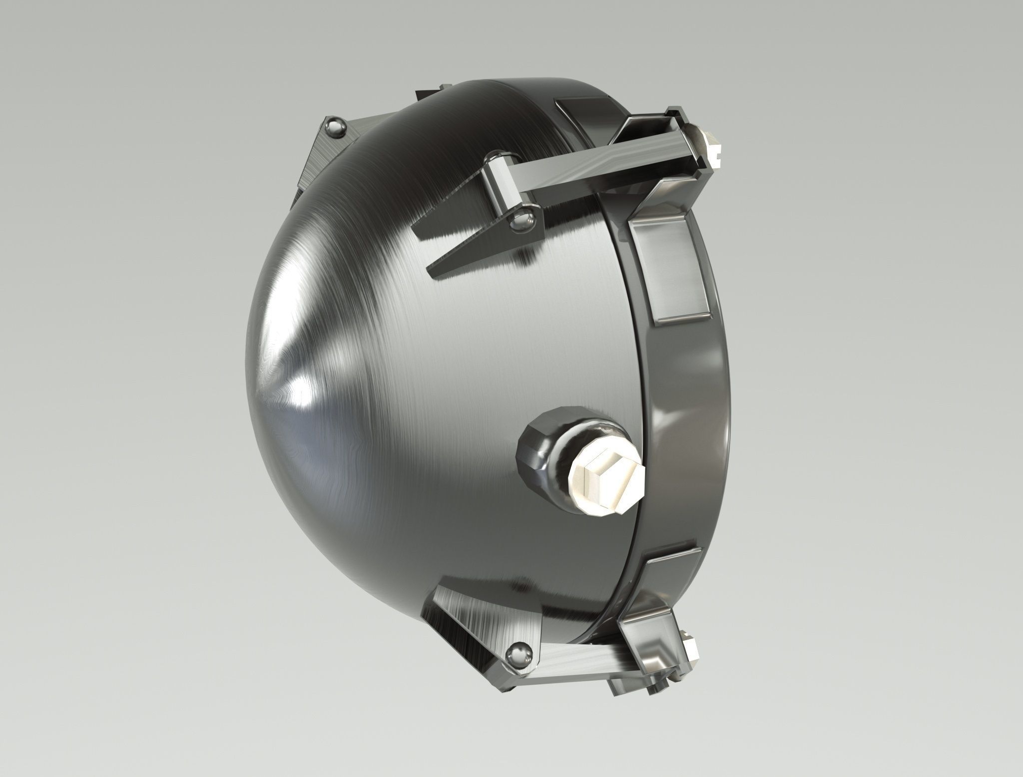 3d model tank headlight 3D model | CGTrader