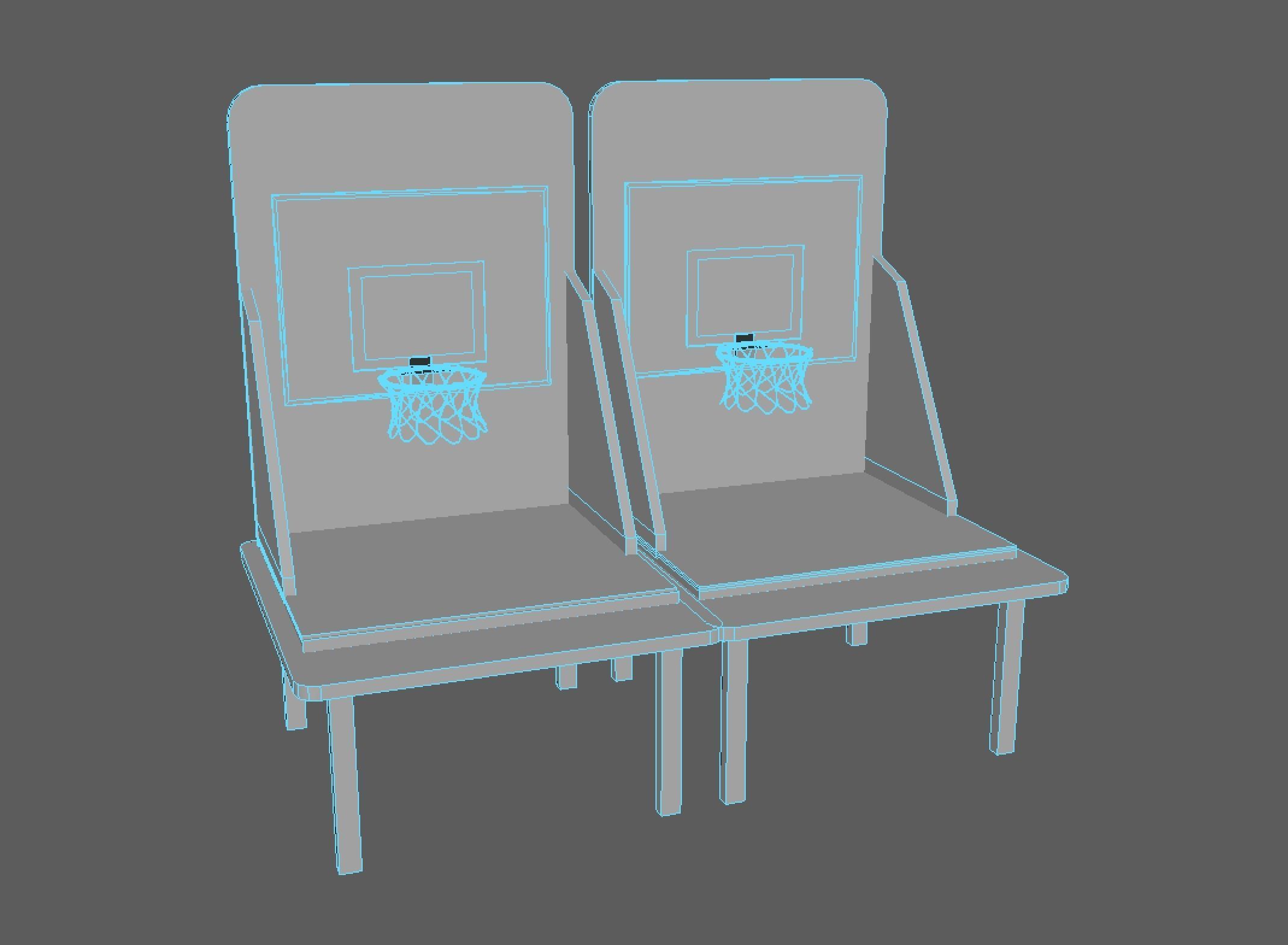 3D model Basketball game VR / AR / low-poly | CGTrader