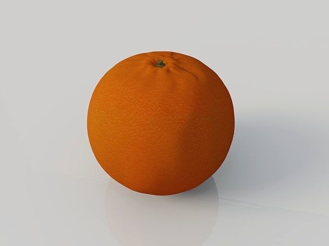 Orange 3D model | CGTrader
