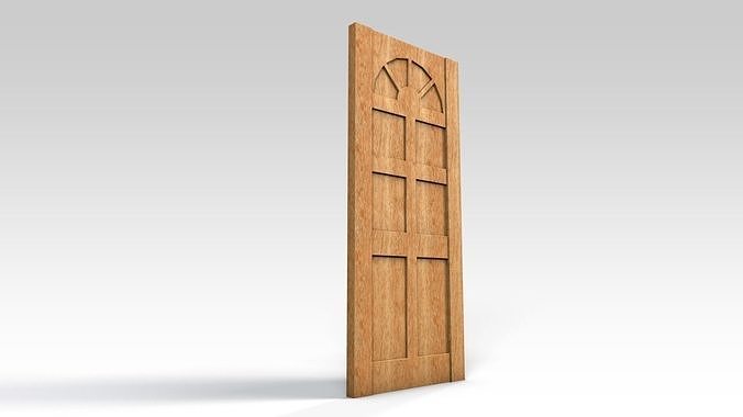 Entrance door - no window free 3D model | CGTrader