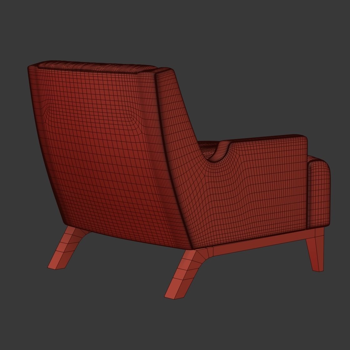 Perfect Pitch Lounge Chair 3D model | CGTrader