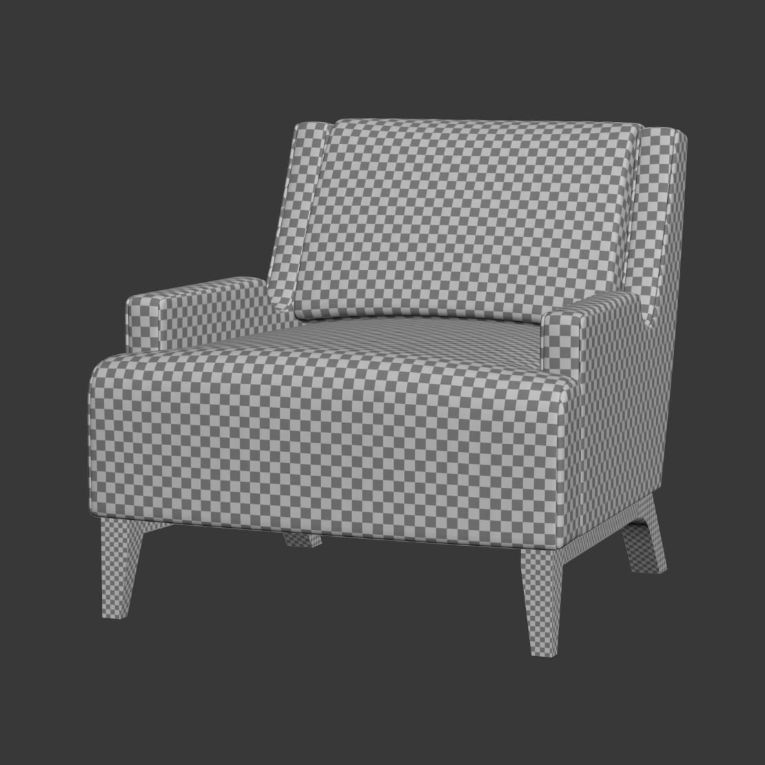 Perfect Pitch Lounge Chair 3D model | CGTrader