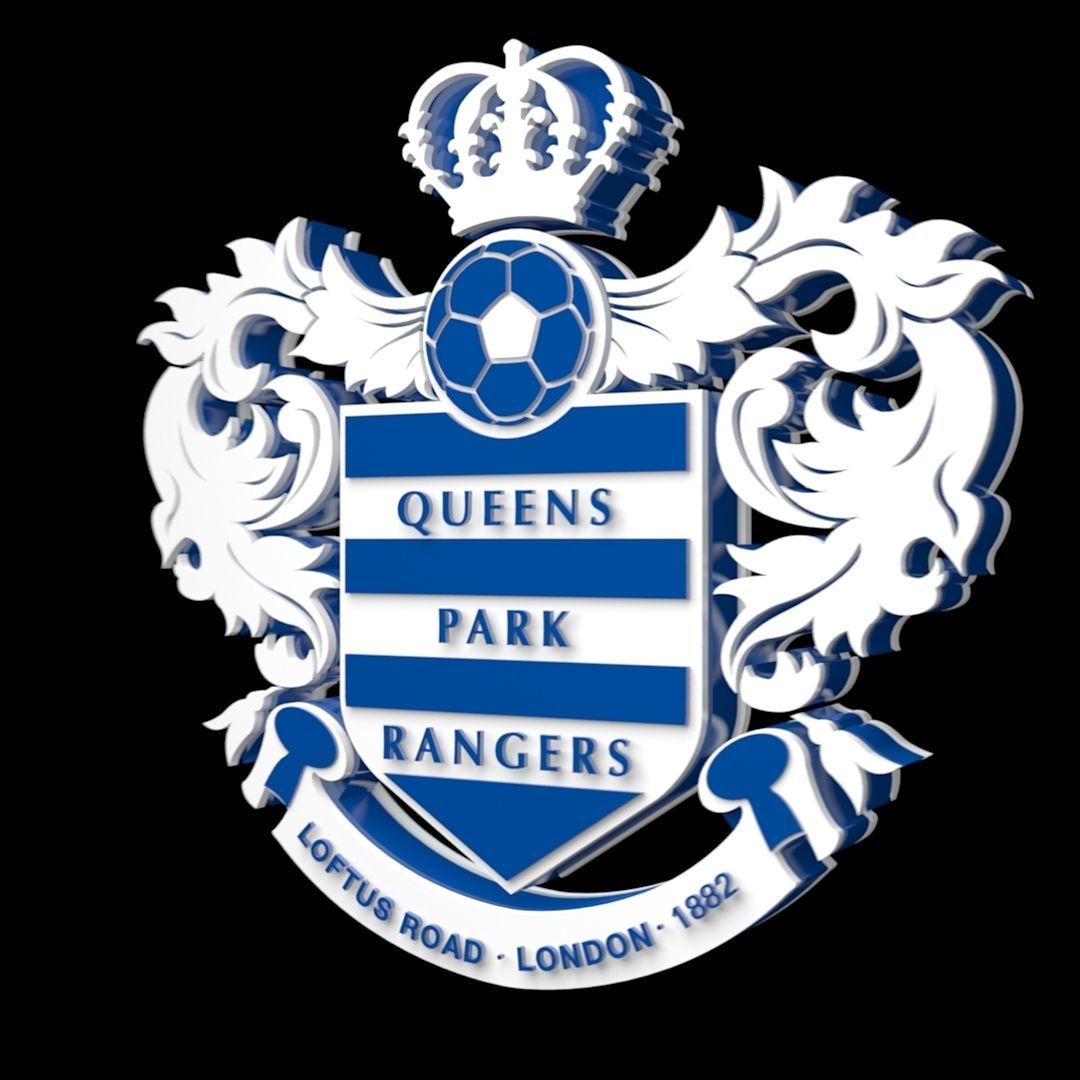 Queens Park Rangers Football Club Crest 3D model | CGTrader