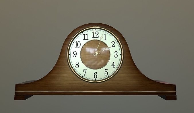 3D model Low-poly clock VR / AR / low-poly | CGTrader