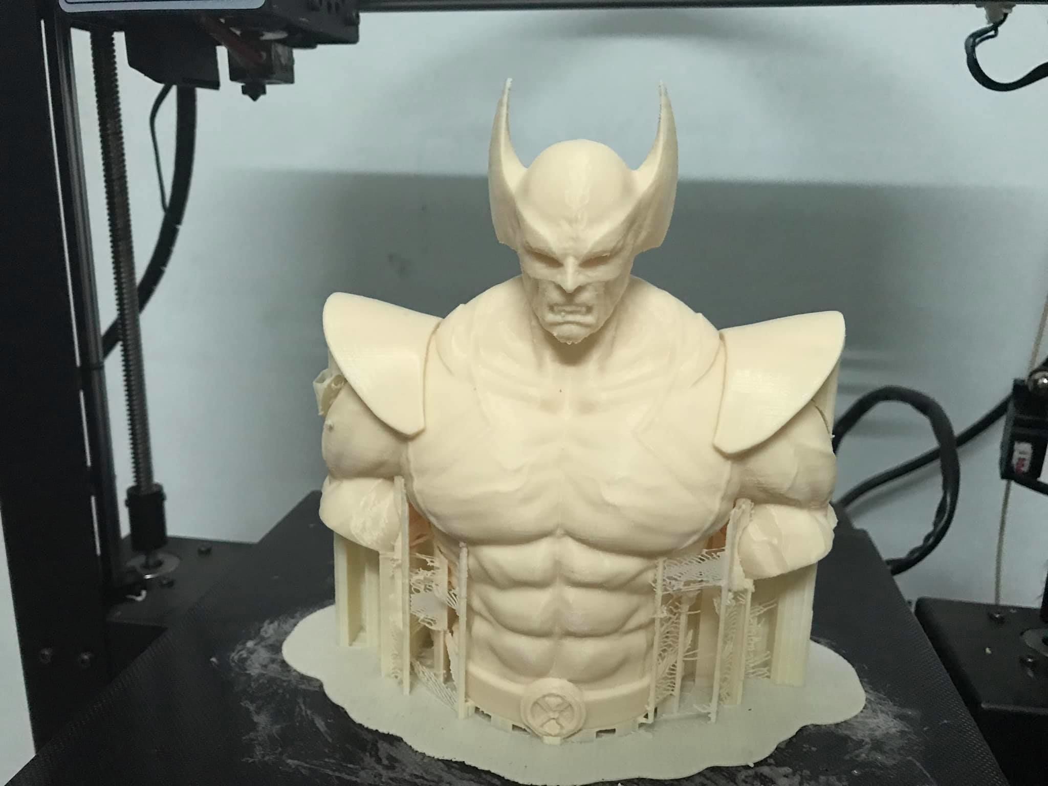 Wolverine Bust - Marvel 3D print model 3D model 3D printable | CGTrader