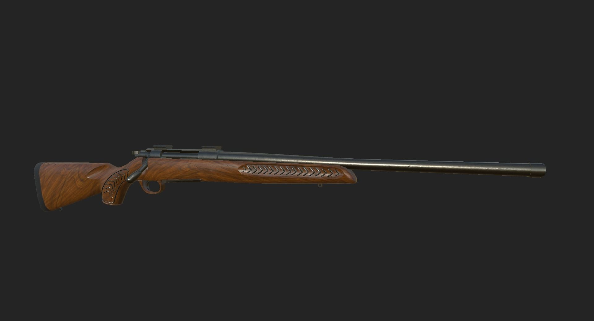 ThompsonCenter Compass Centerfire Bolt Action Rifle 3D model | CGTrader