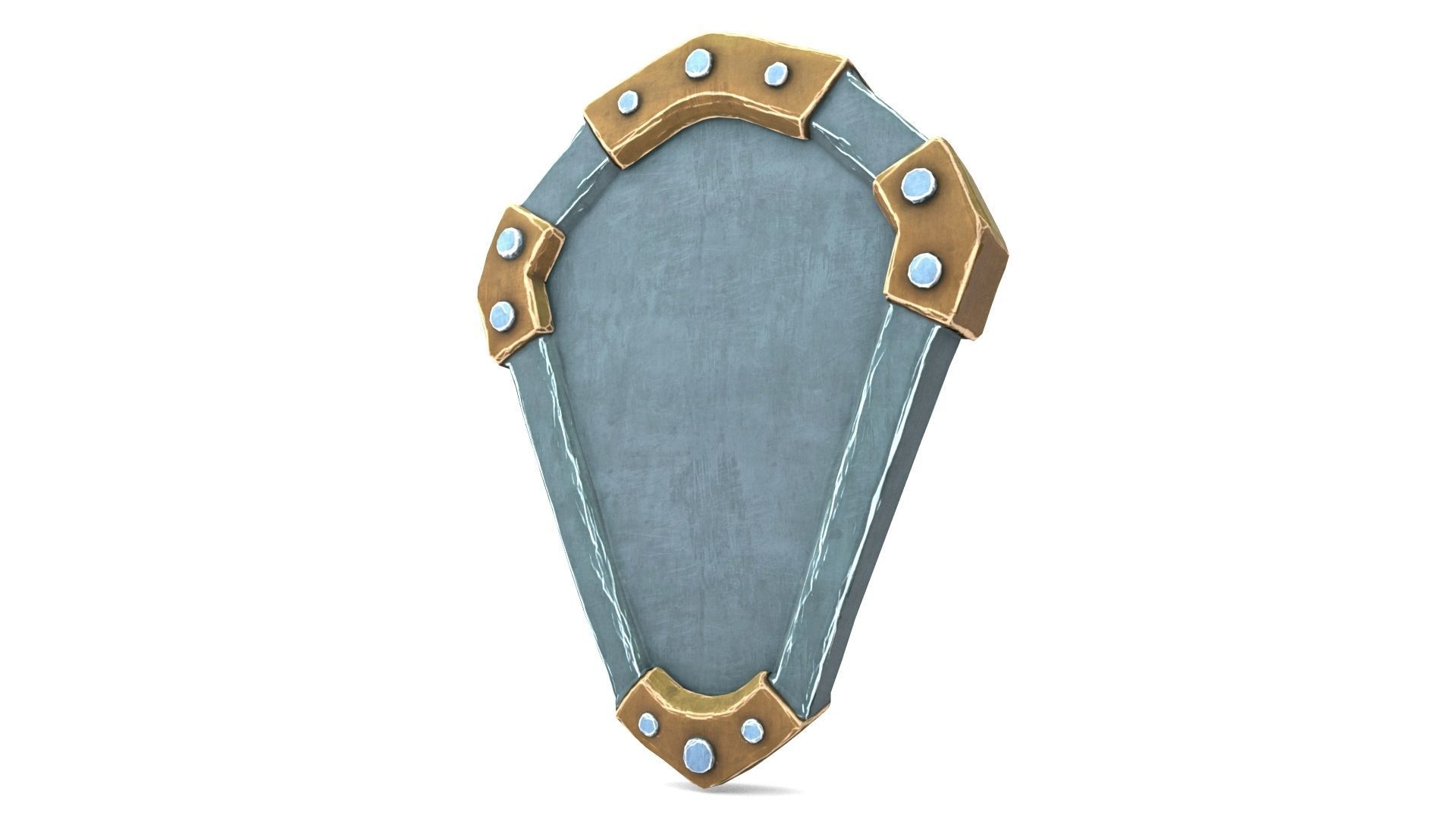 3D model Ancient Shield VR / AR / low-poly | CGTrader