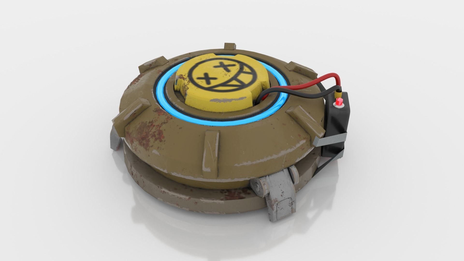 Junkrat Concussion Mine 3D model | CGTrader