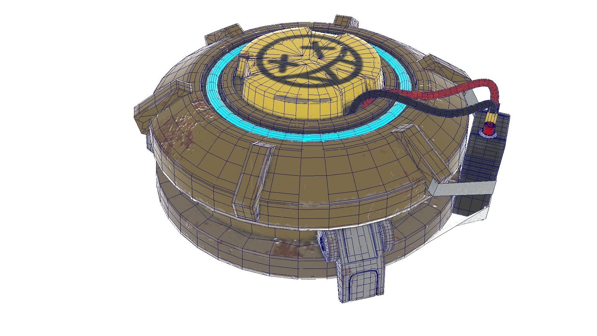 Junkrat Concussion Mine 3D model | CGTrader