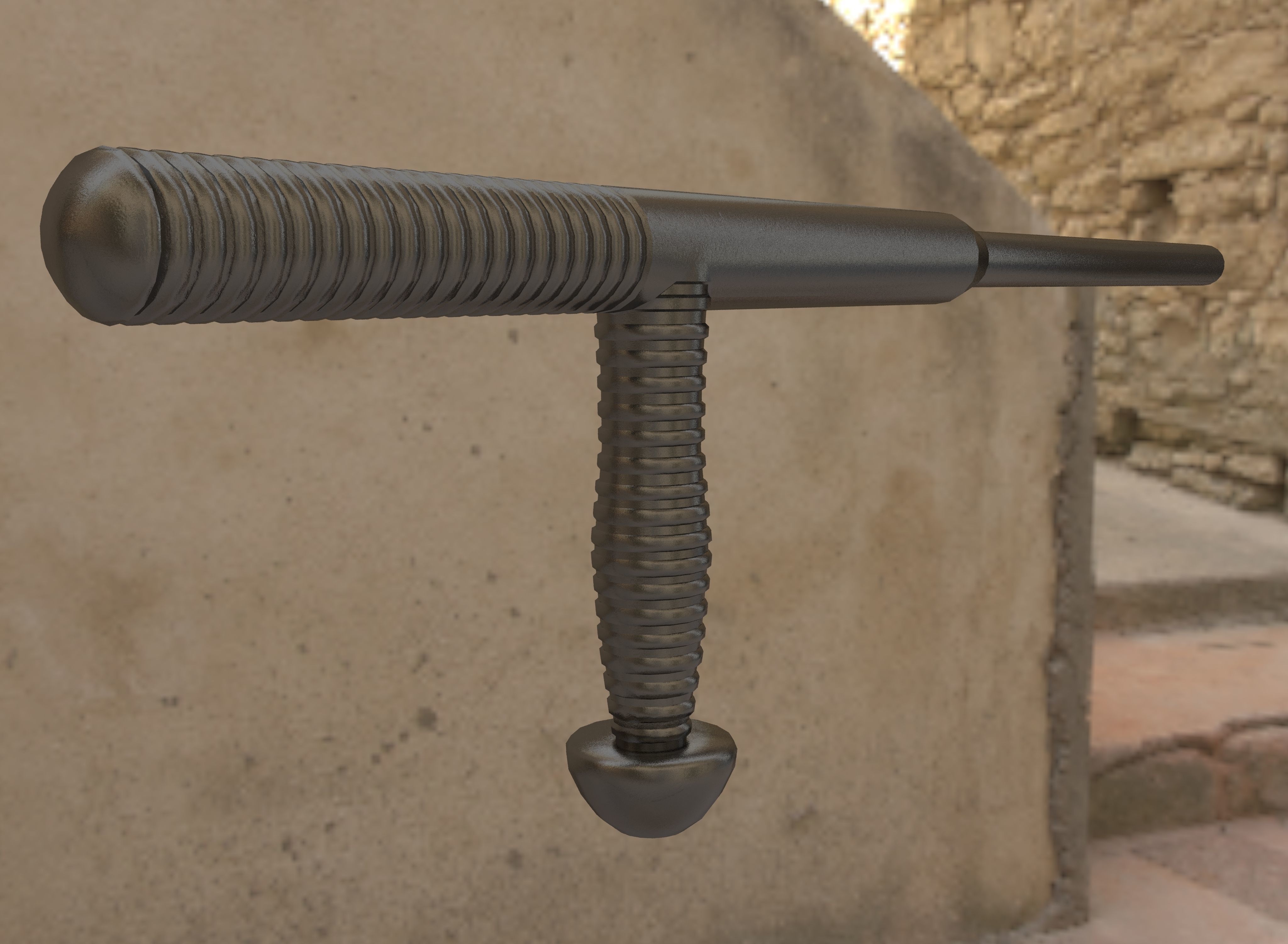 3D model Police baton VR / AR / low-poly | CGTrader