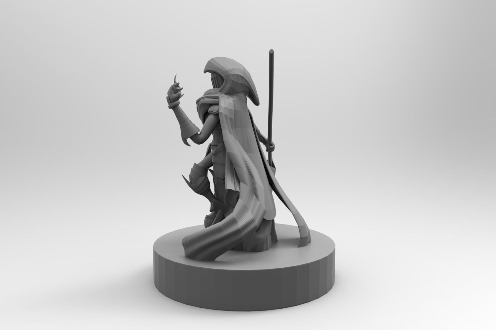specter knight miniature 3D model 3D printable | CGTrader