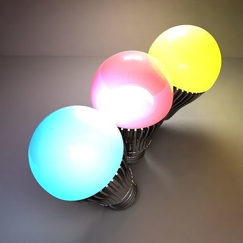 LED lights 3D model | CGTrader
