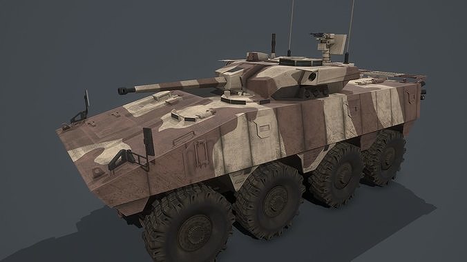 3D model VBCI - 2 Nexter VR / AR / low-poly | CGTrader