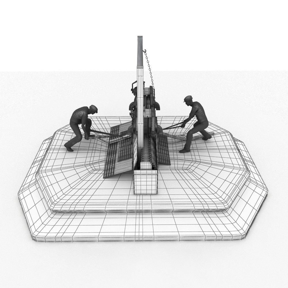 Steel Sculpture 3D model | CGTrader