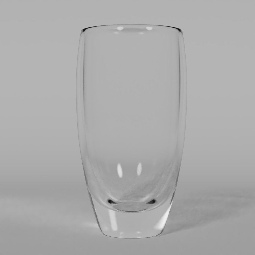 Glass Cup 3D model OBJ FBX STL BLEND