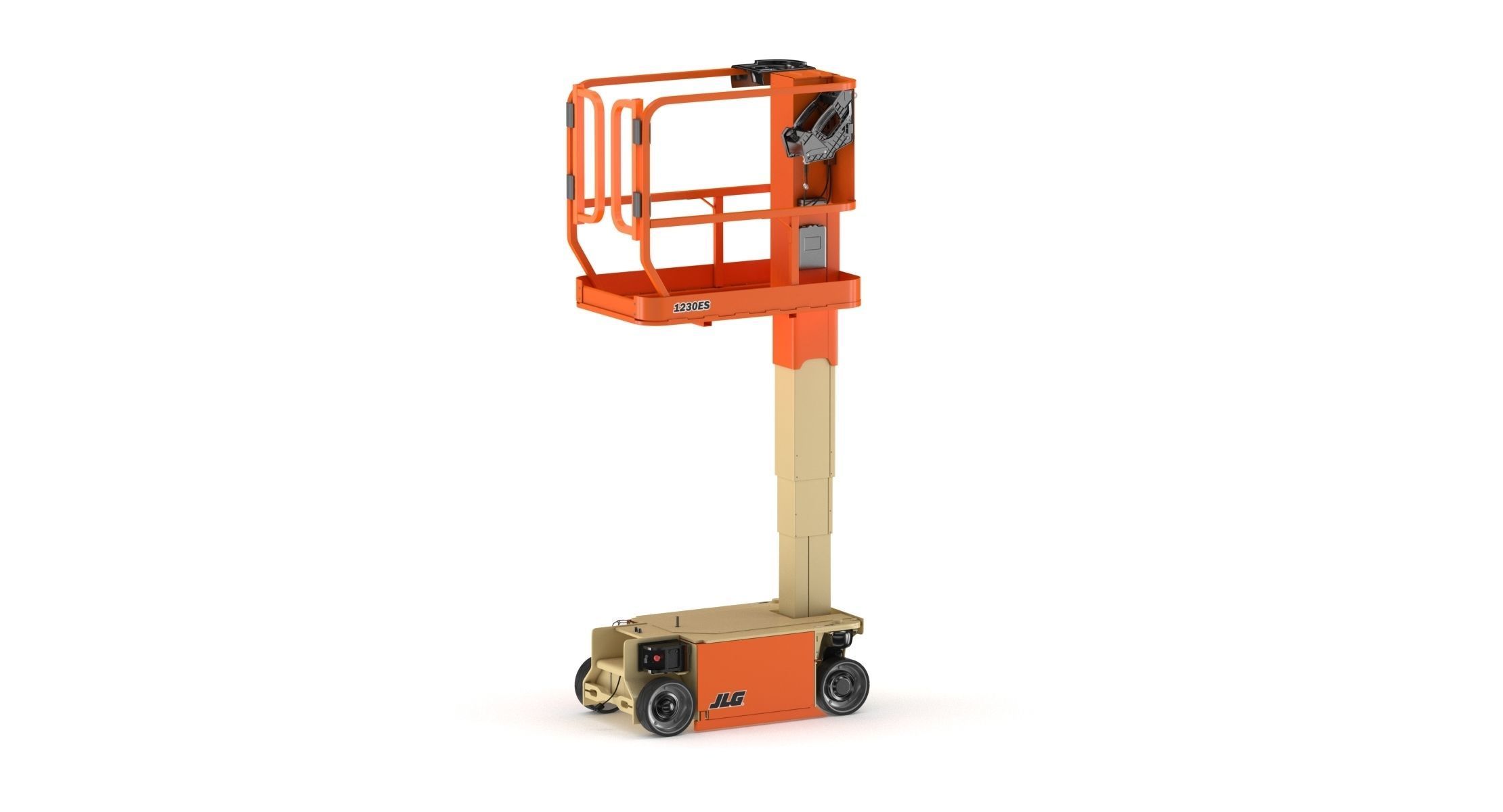 JLG 1230ES Vertical Mast Lift 3D model | CGTrader