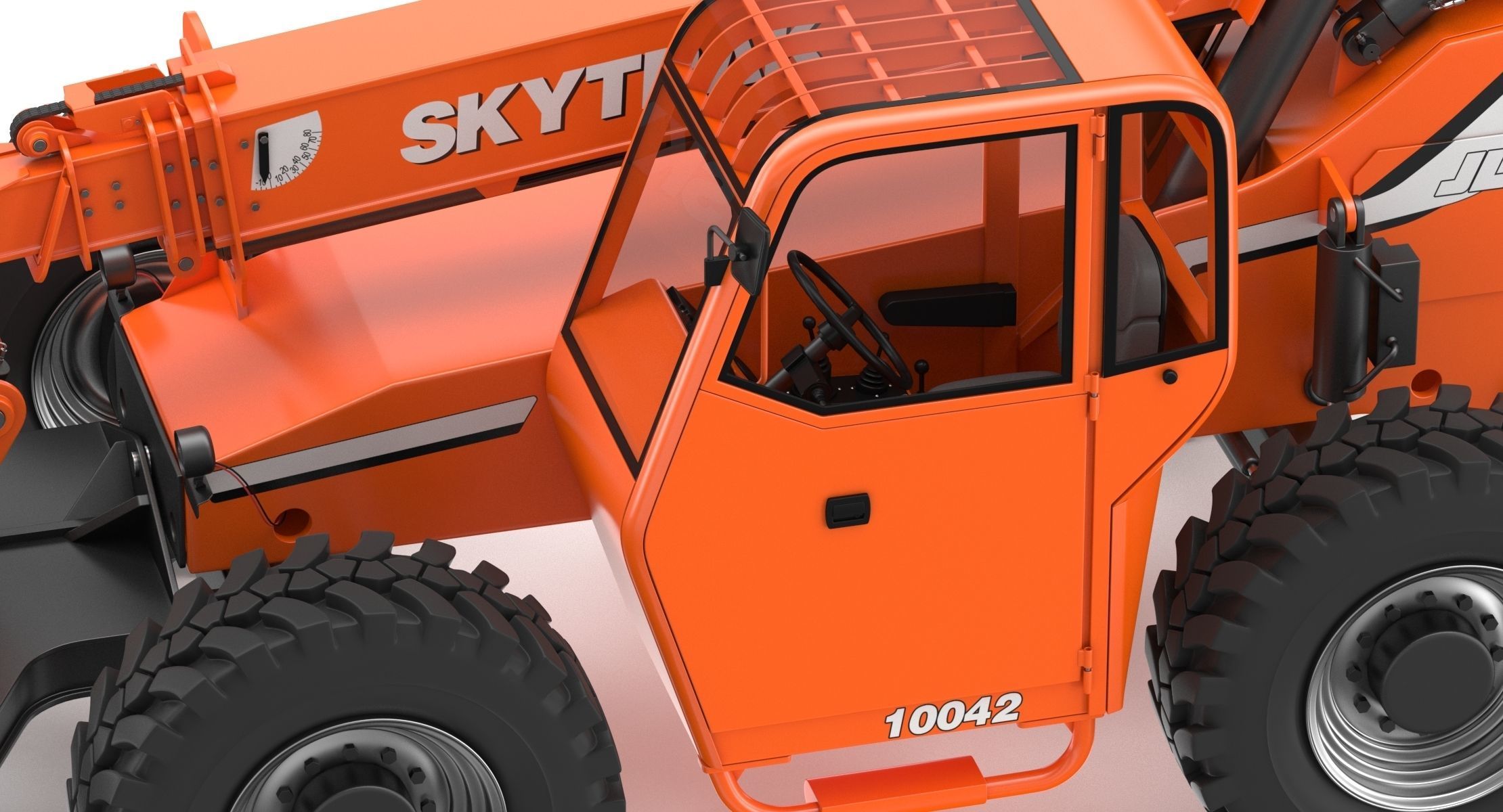 JLG 10042 SkyTrak Telehandlers 3D model | CGTrader