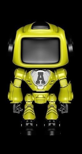 AI Droid model 3D model animated | CGTrader
