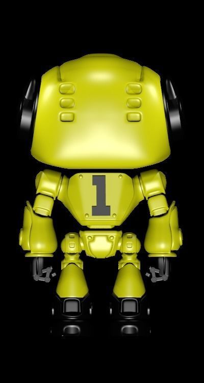 AI Droid model 3D model animated | CGTrader