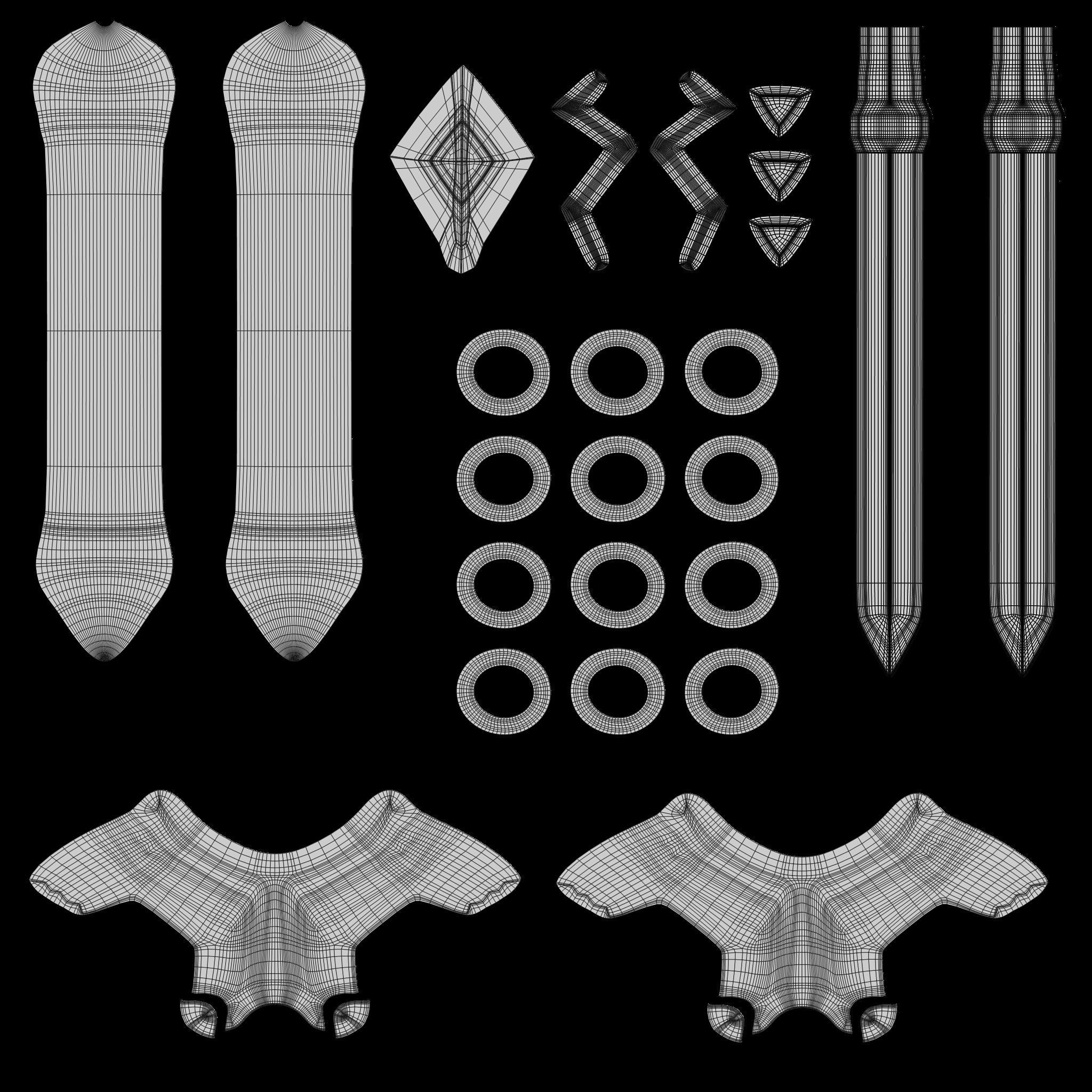 3D model Legend of Zelda - Master Sword VR / AR / low-poly | CGTrader