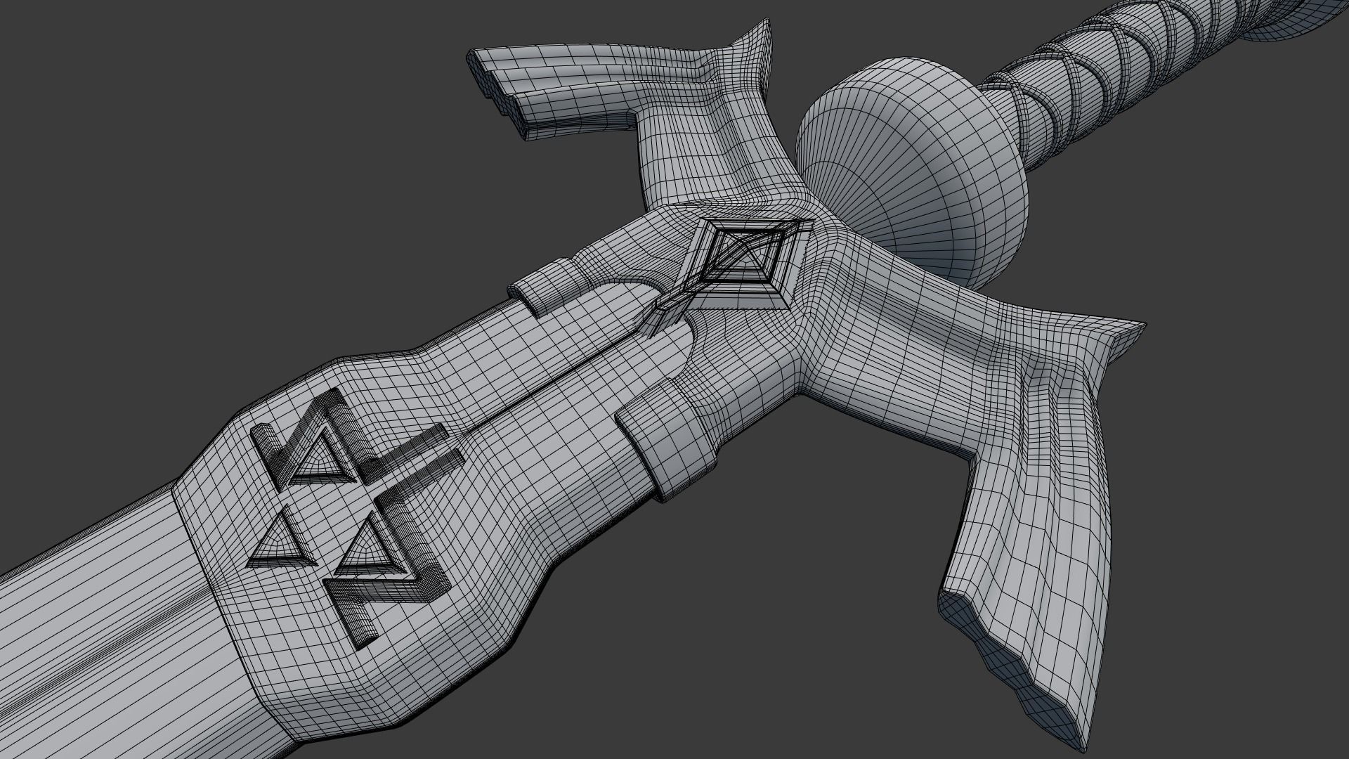 3D model Legend of Zelda - Master Sword VR / AR / low-poly | CGTrader