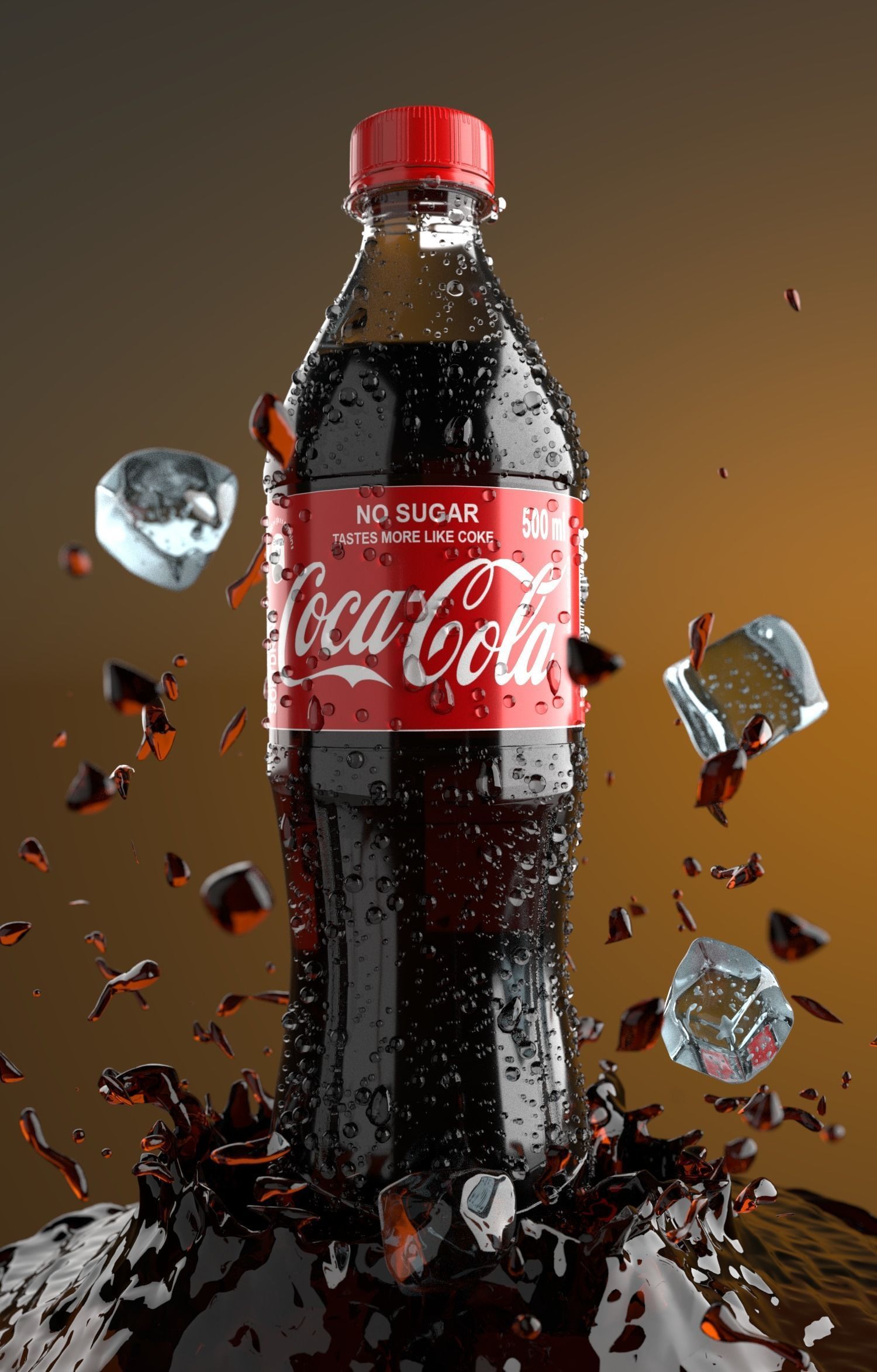 Coke Bottle 3D model | CGTrader