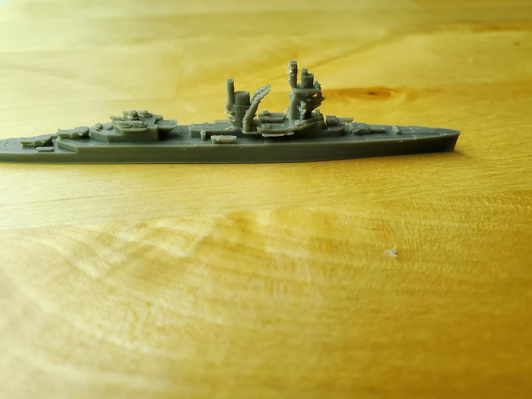 Dutch Cruiser De Ruyter Warship 3D model 3D printable | CGTrader