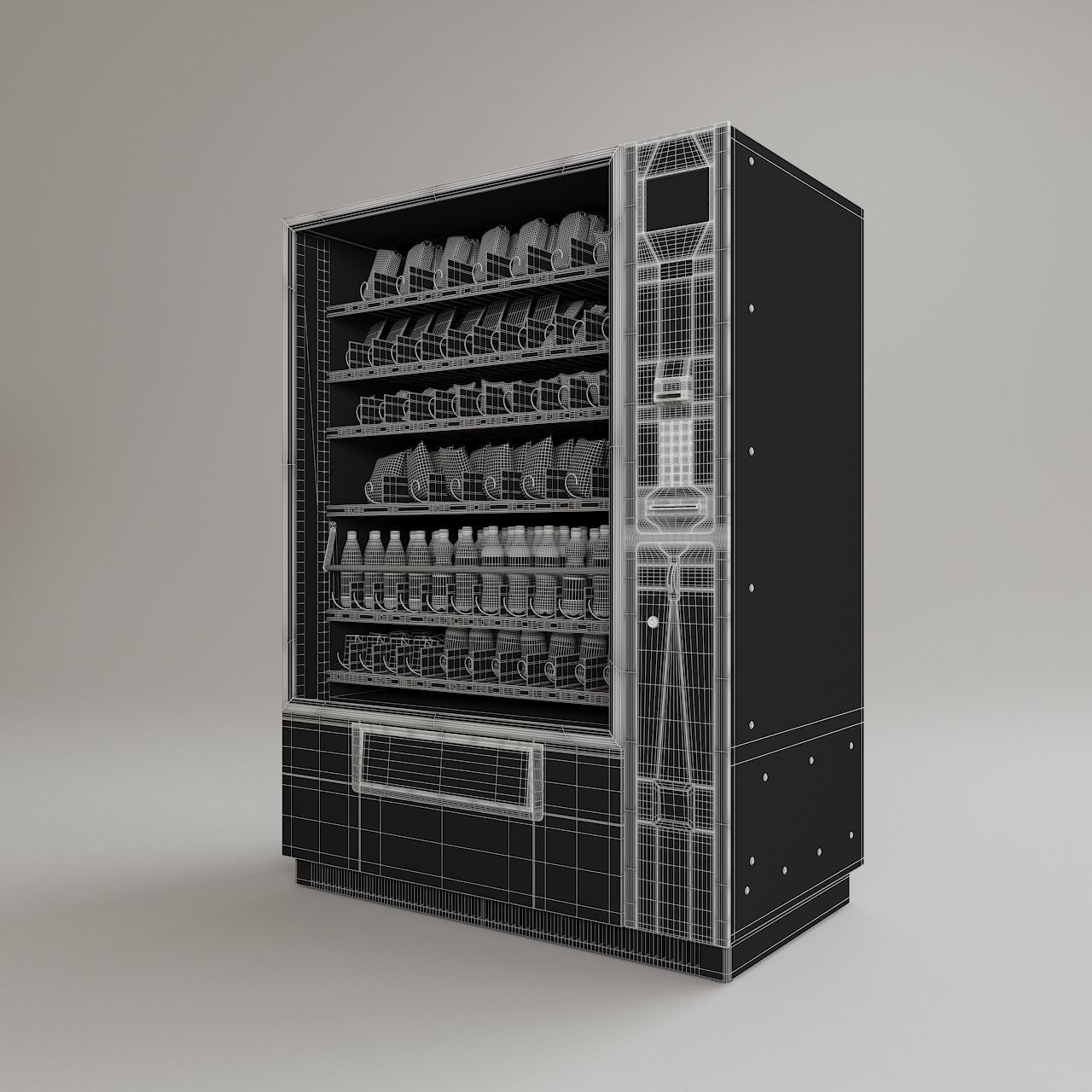 Vending machine 3D model | CGTrader