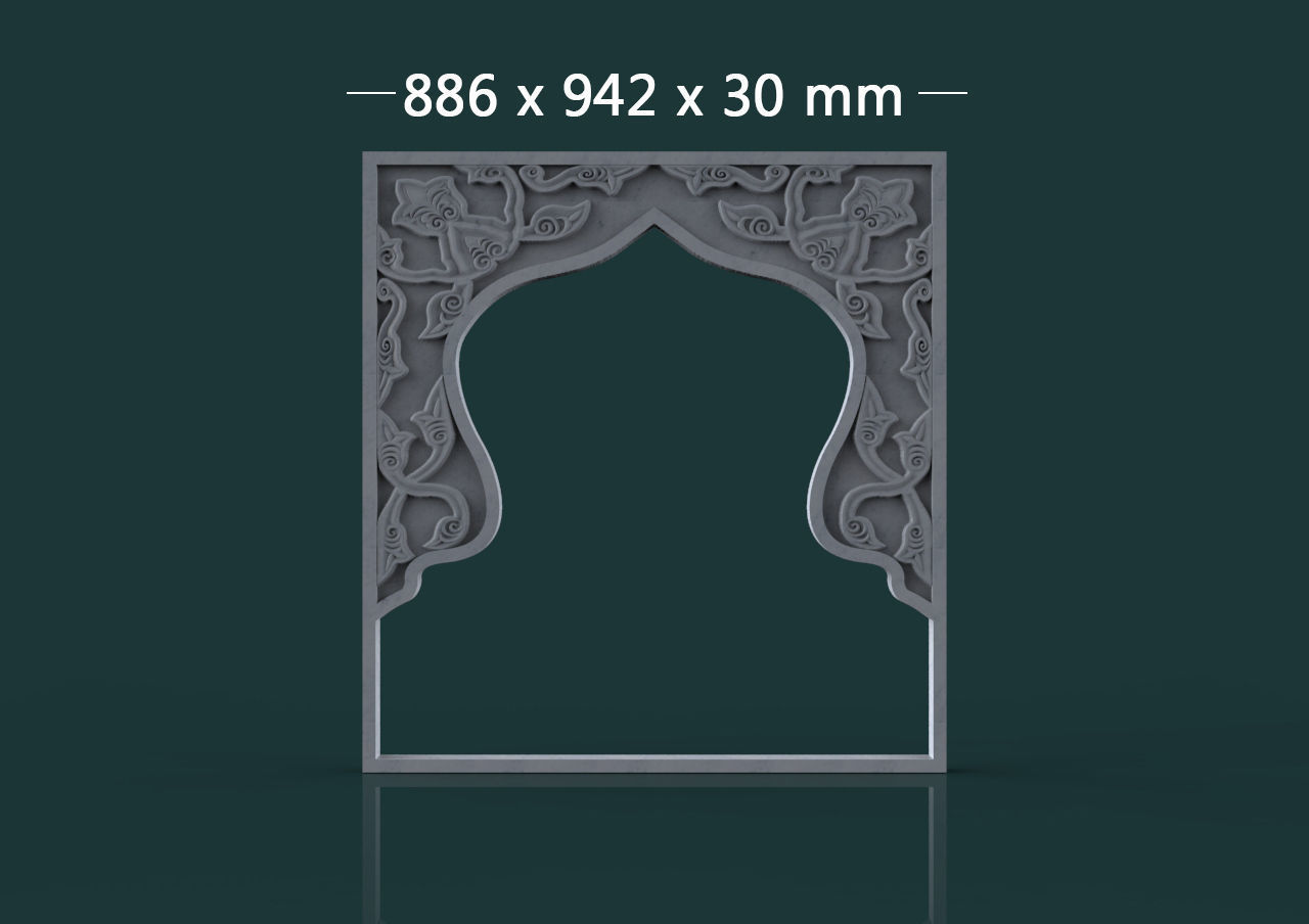 Mosque Minbar 3d Stl Model For Cnc 3d Model 3d Printable Cgtrader