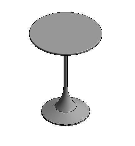 Table Glass Revit RFA 3D model | CGTrader