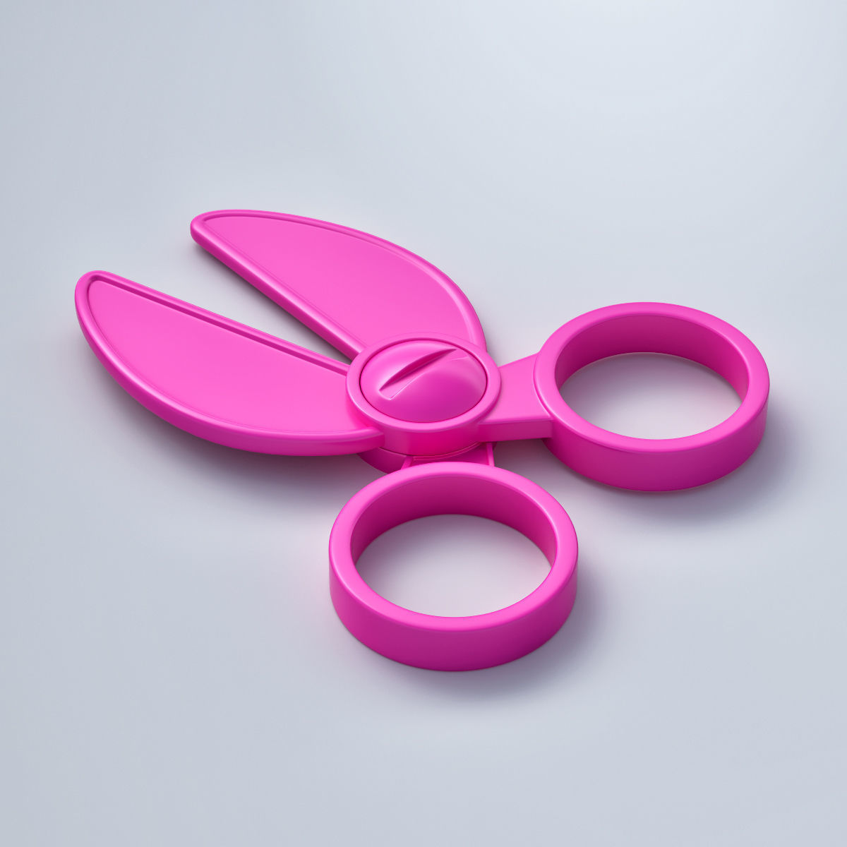 Barbie Scissors free 3D model | CGTrader