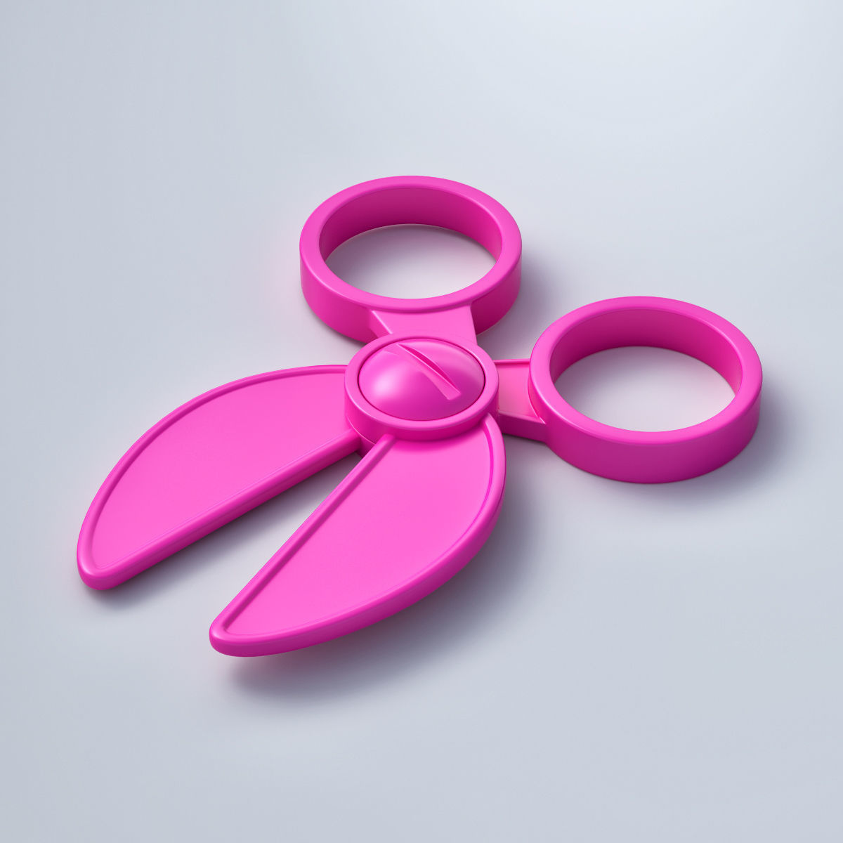 Barbie Scissors free 3D model | CGTrader