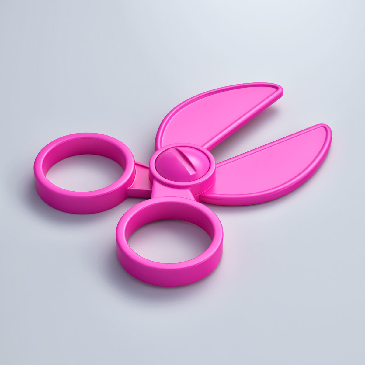 Barbie Scissors free 3D model | CGTrader