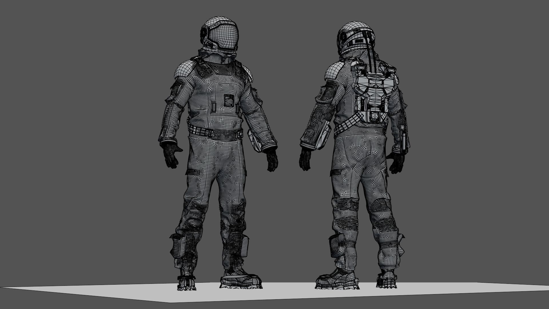 SPACESUIT Interstellar 3D model | CGTrader