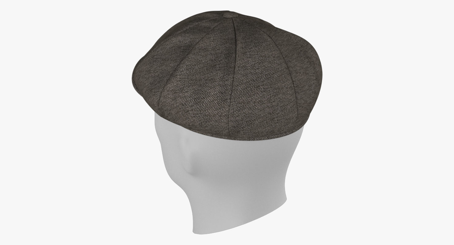 3D model Newsboy Hat PBR VR / AR / low-poly | CGTrader