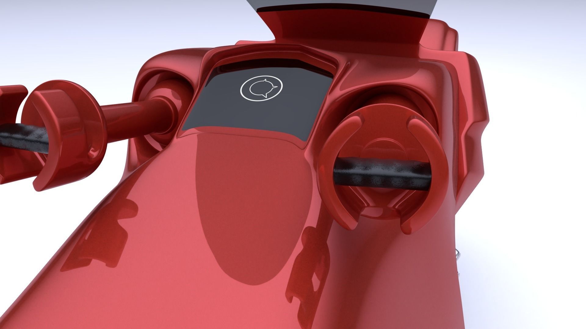 Futuristic bike TM Scroller free 3D model | CGTrader